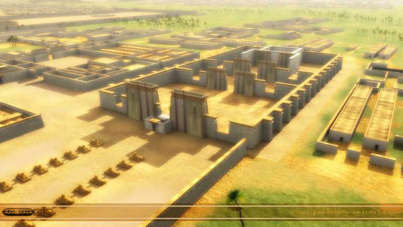 Ancient Egyptian City Reconstruction